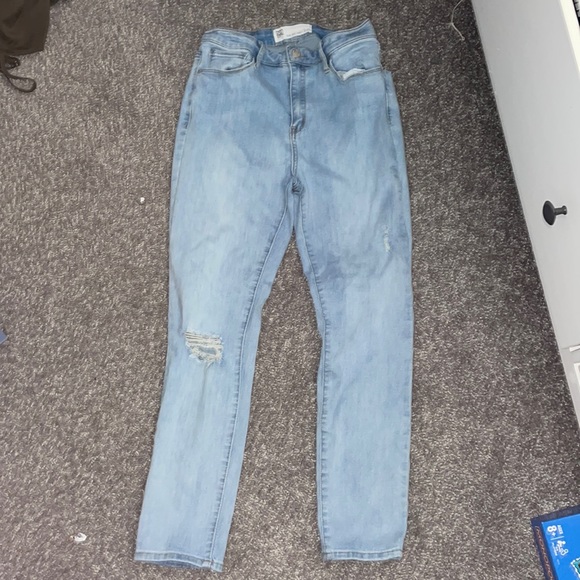 RSQ | Jeans | Rsq Jeans Skinny Blue With Some Holes | Poshmark